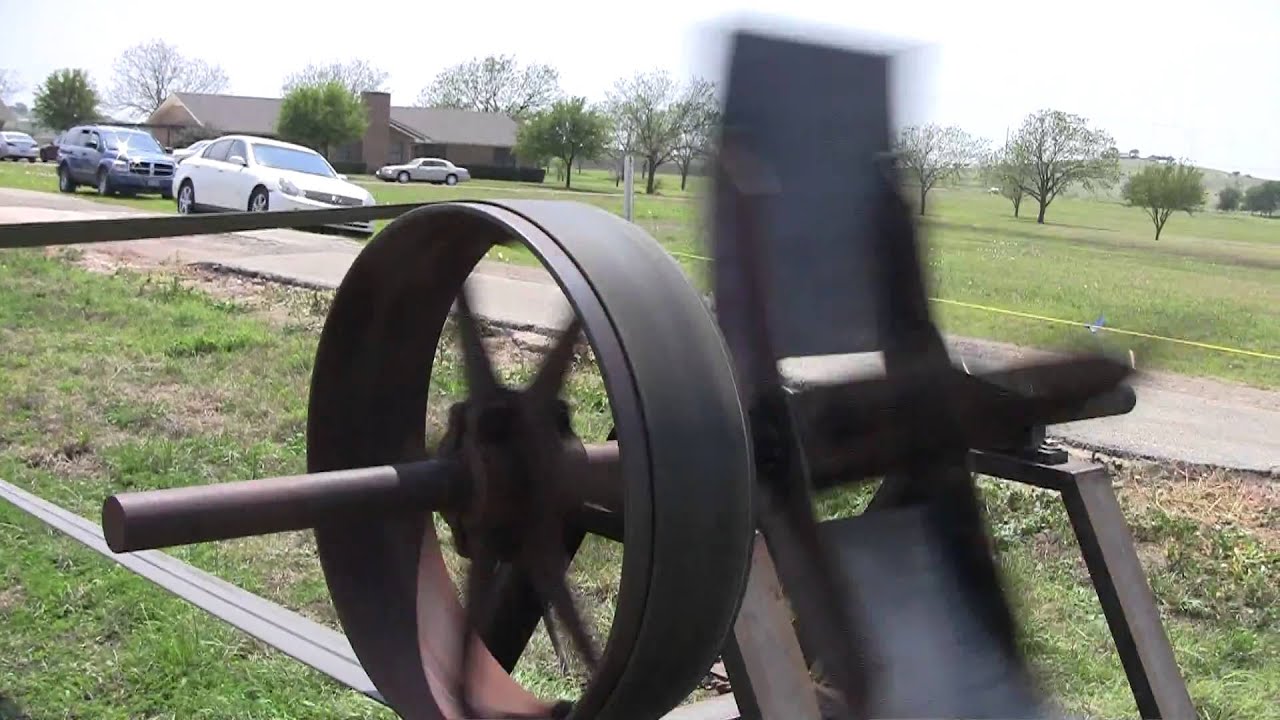 Baker Fan Powered by a Hart-Parr Oil King - YouTube