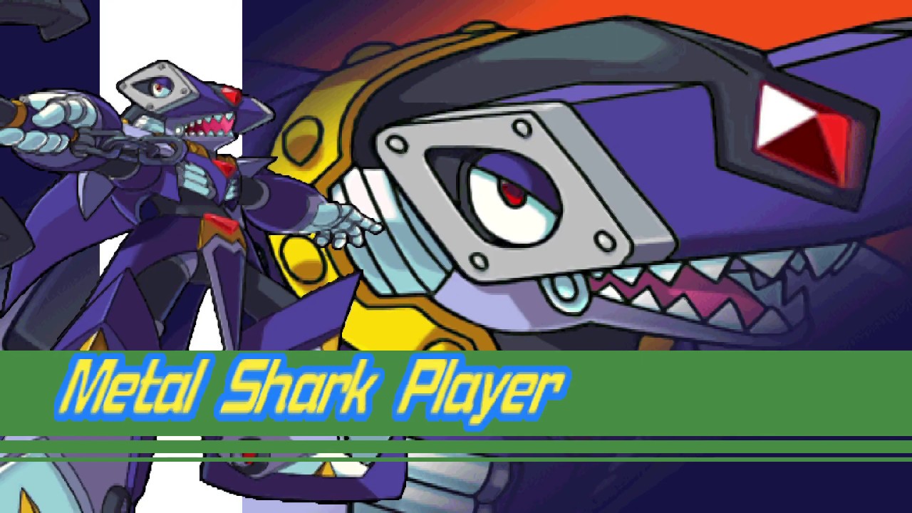 Rockman / Mega Man X6: VS Metal Shark Player (X) - YouTube