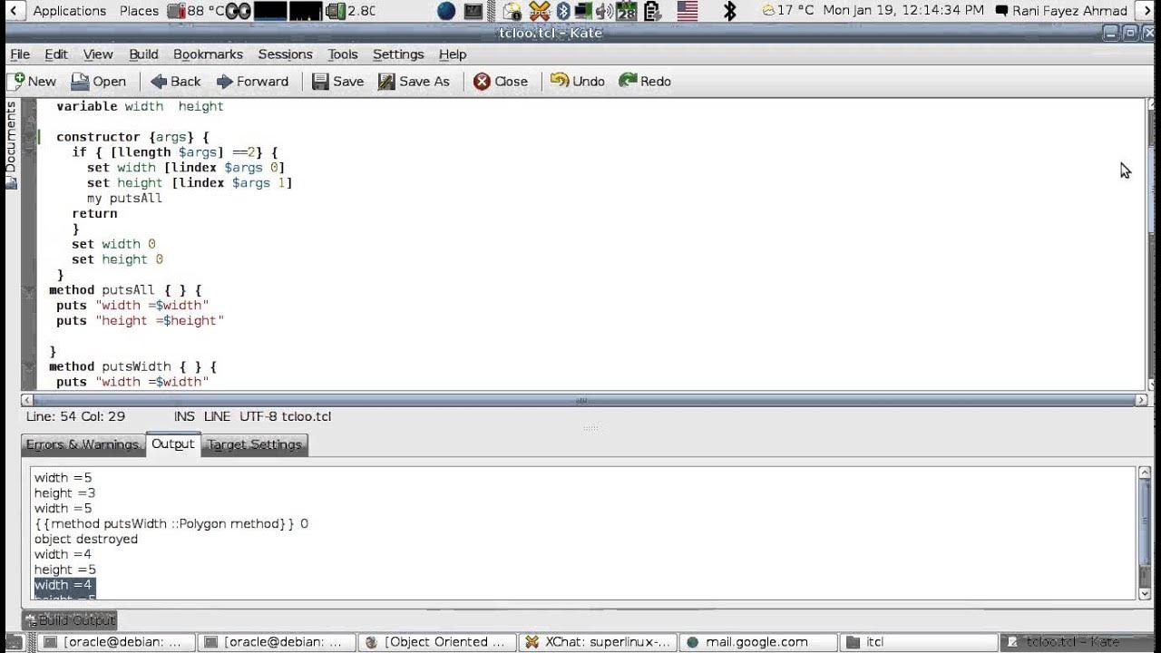 Tcl/Tk tkinter Object Oriented Programming & TclOO Lesson1: Overview ...