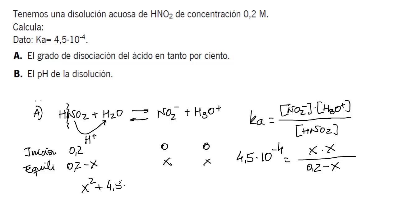 formula para calcular el ph de un acido debil, Como calcular el pH ... formula para calcular el ph de un acido debil, Como calcular el pH ...