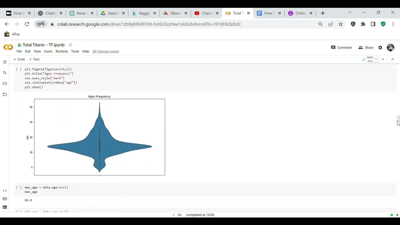 Code review: Titanic datset with Tensorflow - YouTube