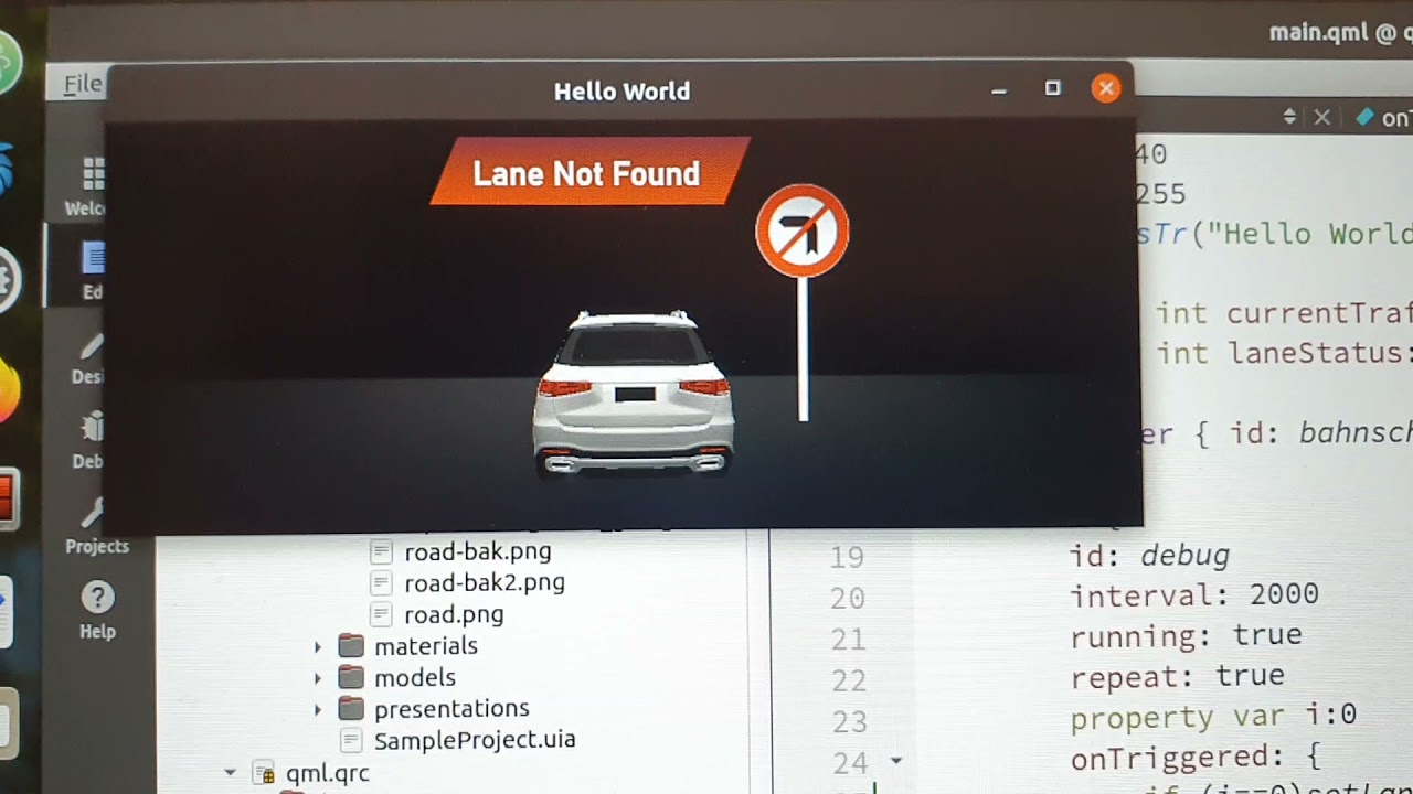 Experimenting with Qt 3D Studio | Part Three | ADAS Display - YouTube