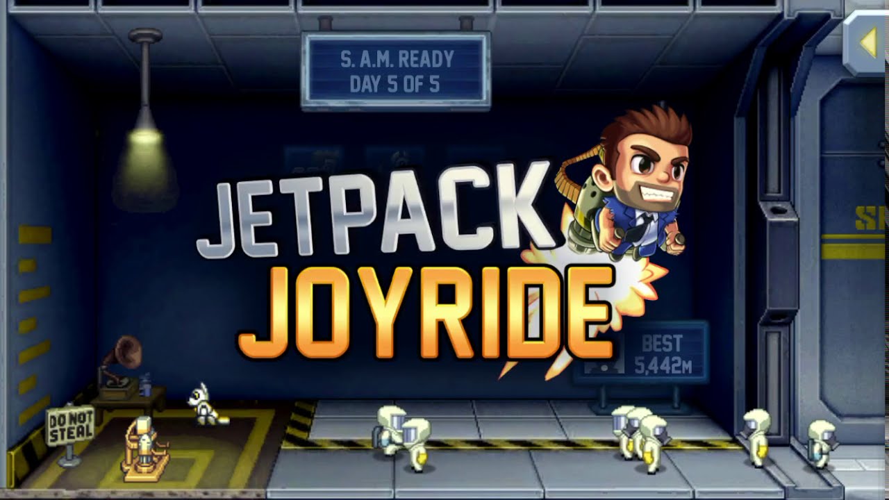 Flying a Gun-Jetpack | RMG (Jetpack Joyride) | 6 - YouTube