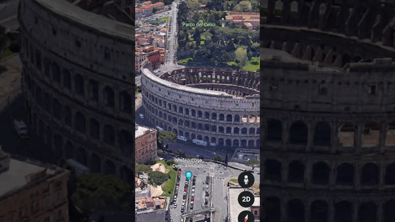 Colosseo🏛️. Roma🇮🇹. Google earth🌎. - YouTube