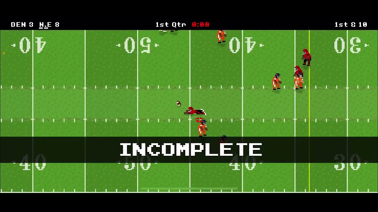 Patriots vs broncos week 6 retro bowl - YouTube