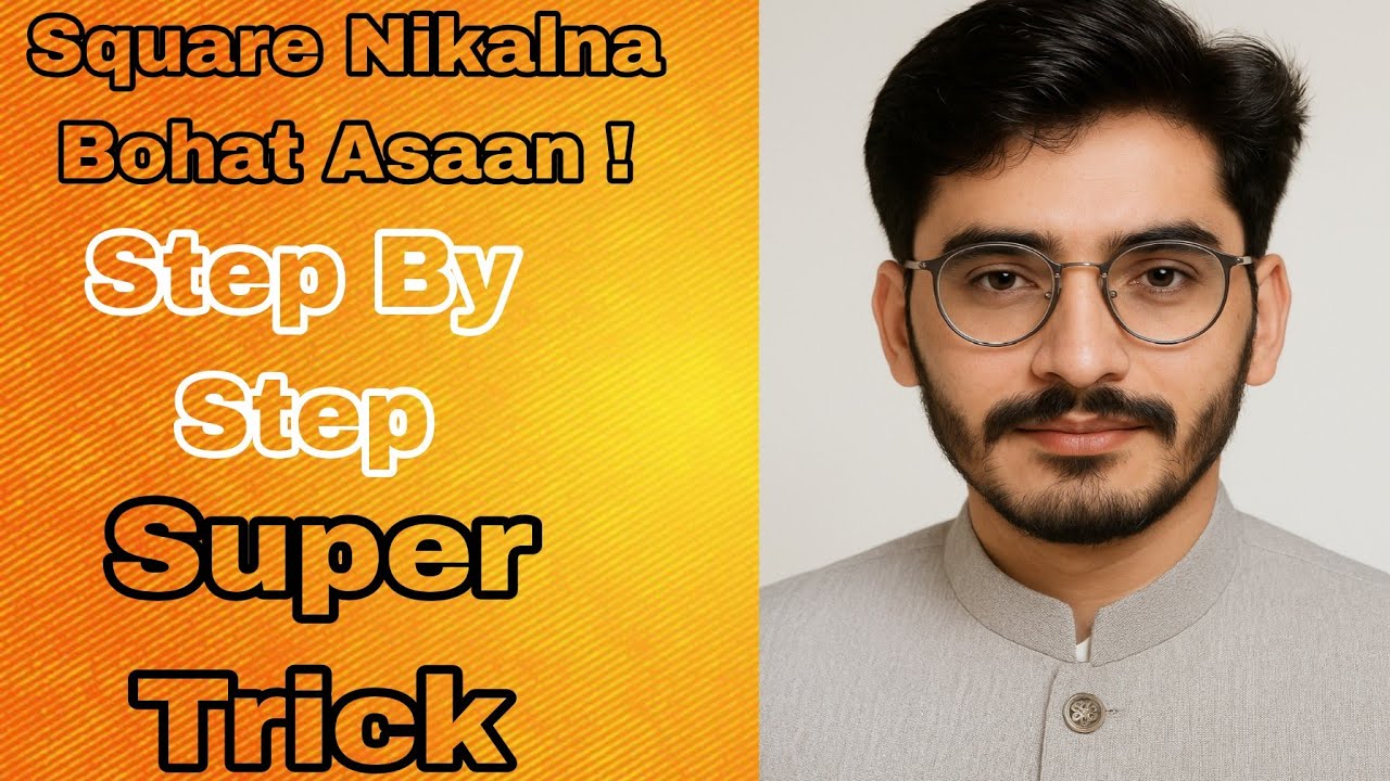 Big Numbers Ka Square Asaan Tarike Se | Fast Math Trick | How to Find ...