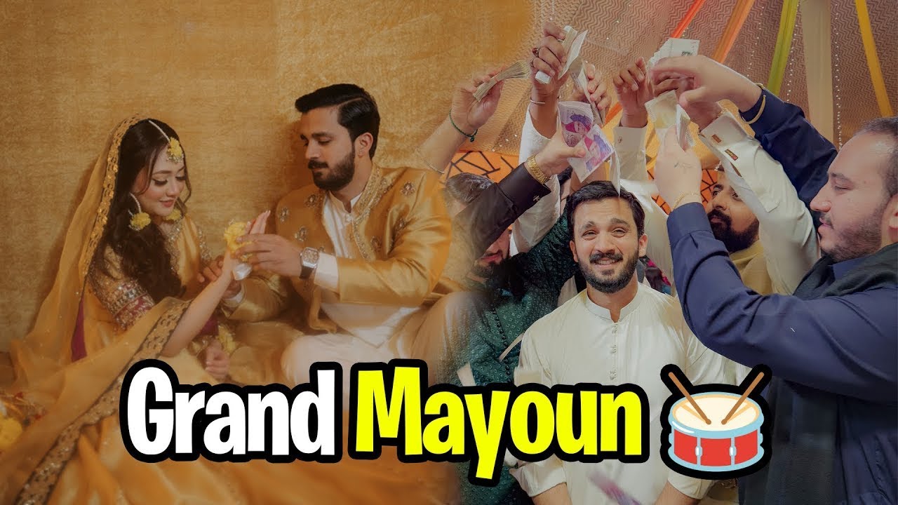 Grand Event of Mayoon💕Haider and Dogar start Crying - YouTube