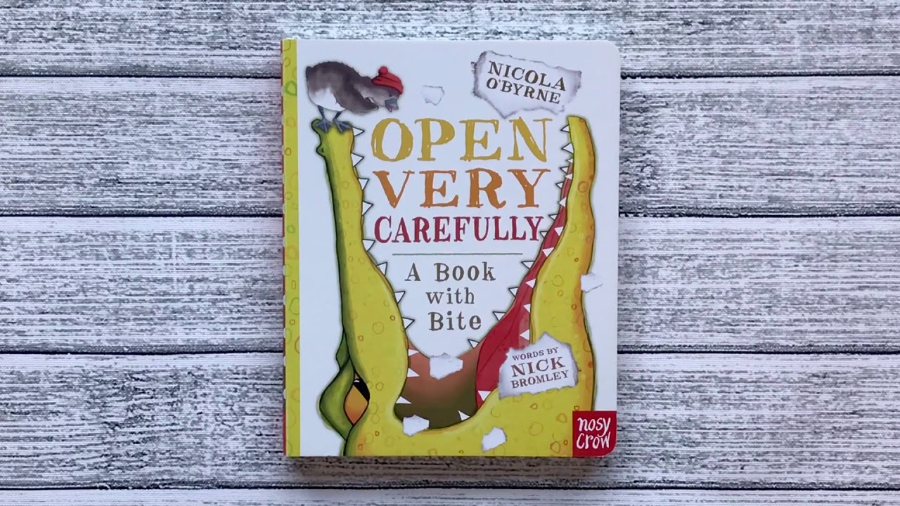 Open Very Carefully - A Book with Bite - YouTube