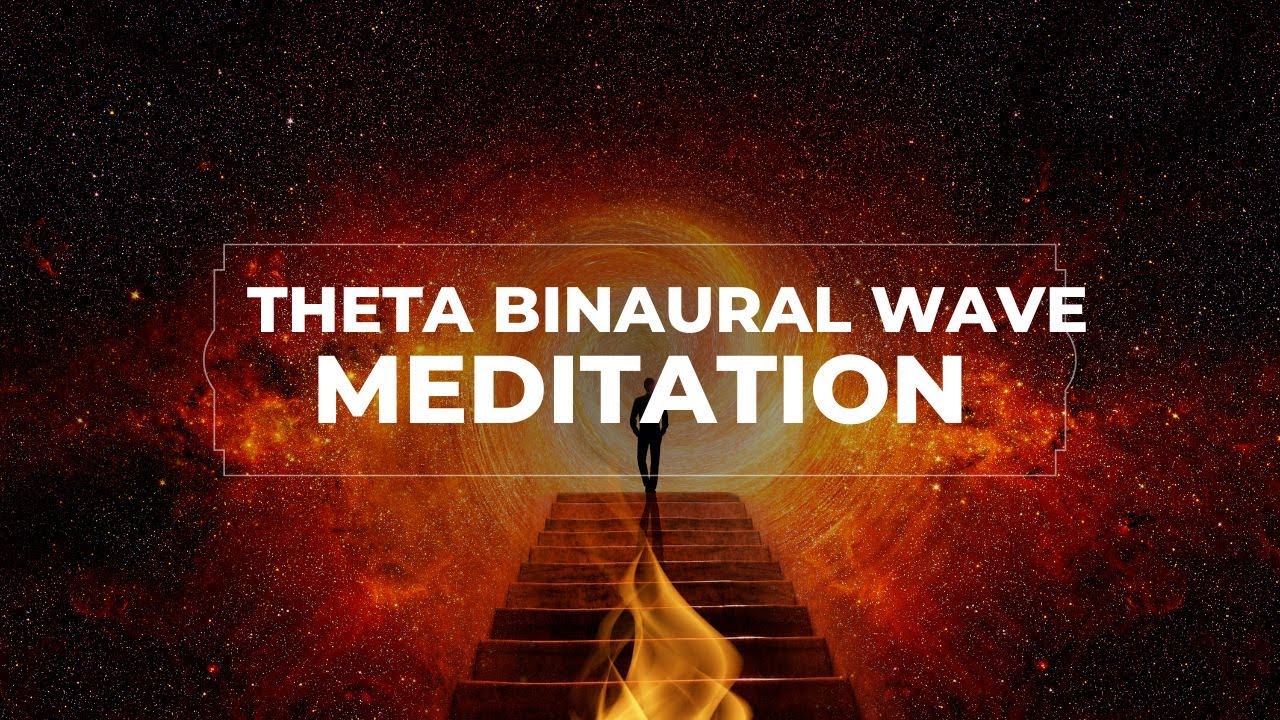 Meditation with 20hz Theta Binaural Wave - Release anxiety and stress ...