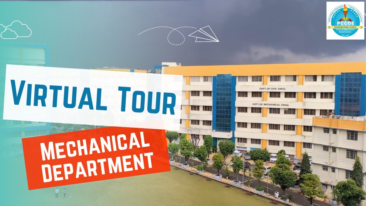 Virtual Tour | Mechanical Engineering Department | PCCoE | PCET - YouTube