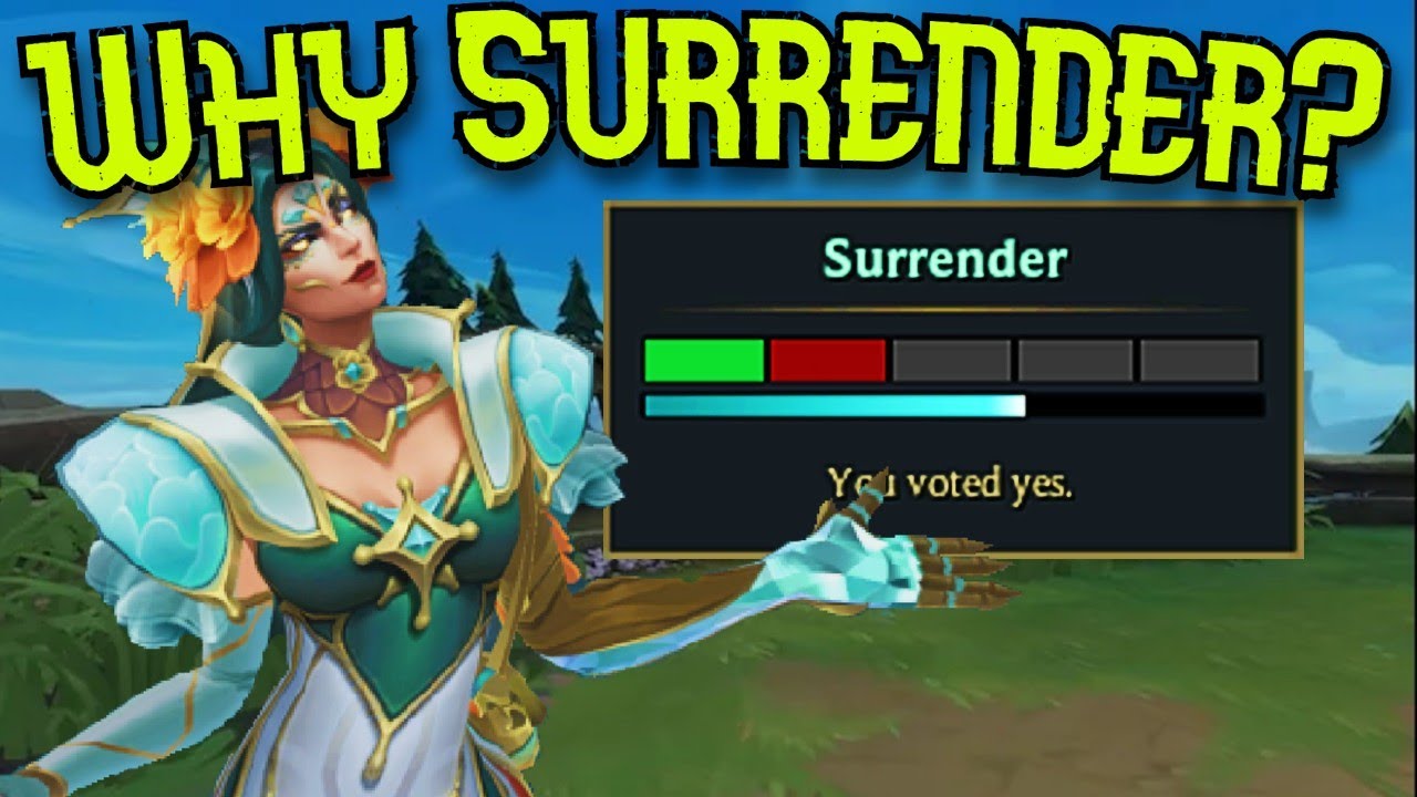 Why surrender this game? - YouTube