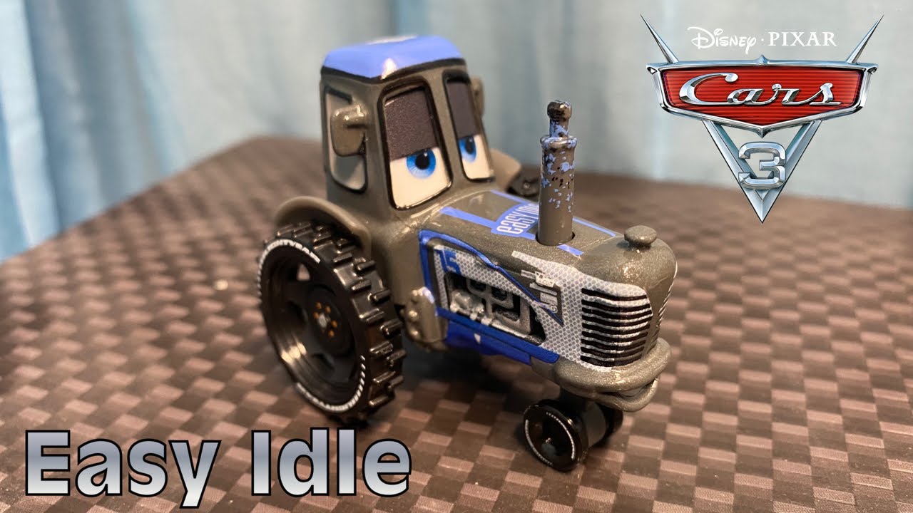 Mattel Pixar Cars 2021 Easy Idle Racing Tractor Piston Cup Die-cast ...