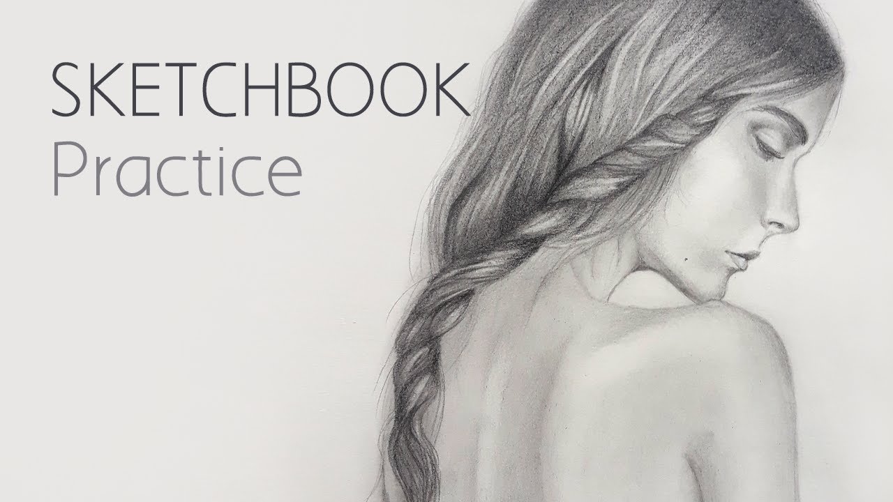SKETCHBOOK Practice - Drawing a girl | Práctica dibujando una mujer ...