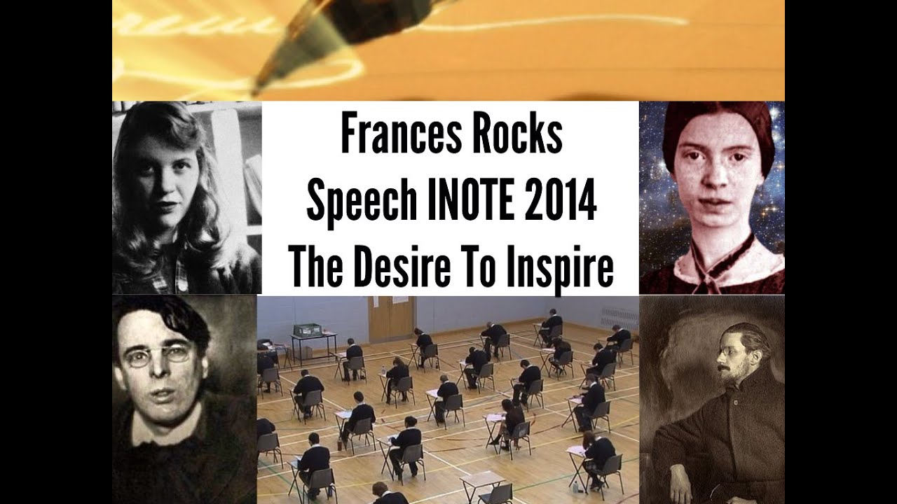 Frances Rocks Speech The Desire To Inspire iNote 2014 - YouTube