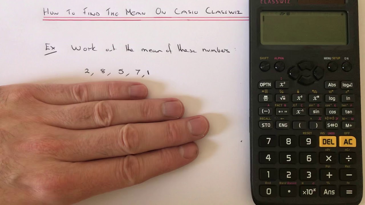 Maths Hack How To Find The Mean Average From A List On A Casio maths-hack-how-to-find-the-mean-average-from-a-list-on-a-casio
