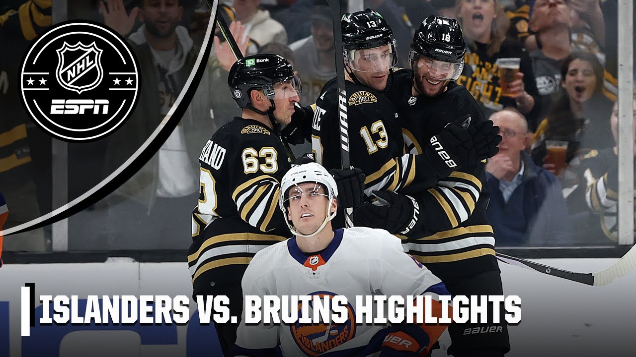 New York Islanders vs. Boston Bruins | Full Game Highlights - YouTube
