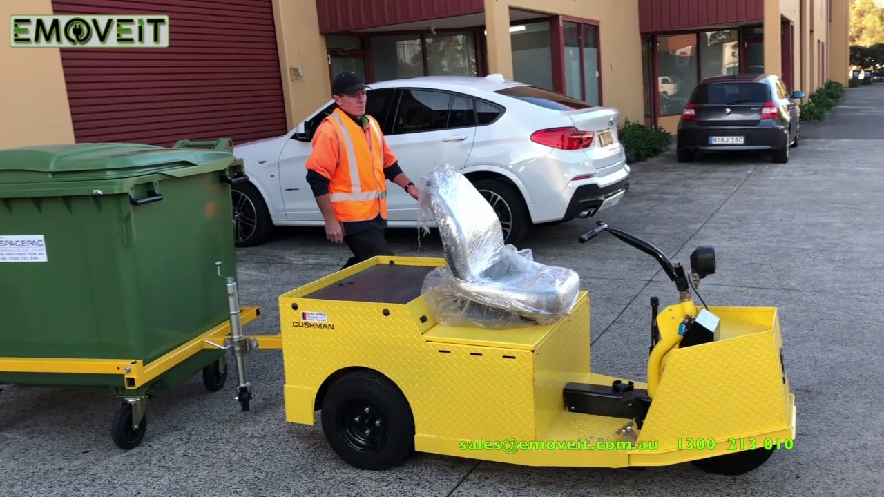 TOWING FRAME for 660 or 1100 WHEELIE BIN - YouTube