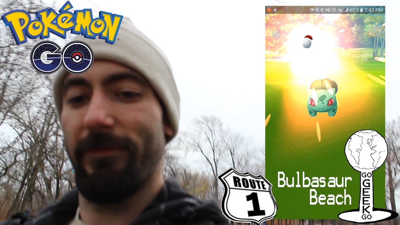 Pokemon GO Nest Location | Go Geek Go: Rt 1 - Bulbasaur Beach ...