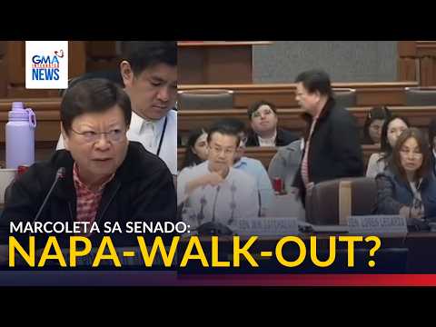 Marcoleta, ginisa ang DOE; napa-walk out sa inis | GMA Integrated News