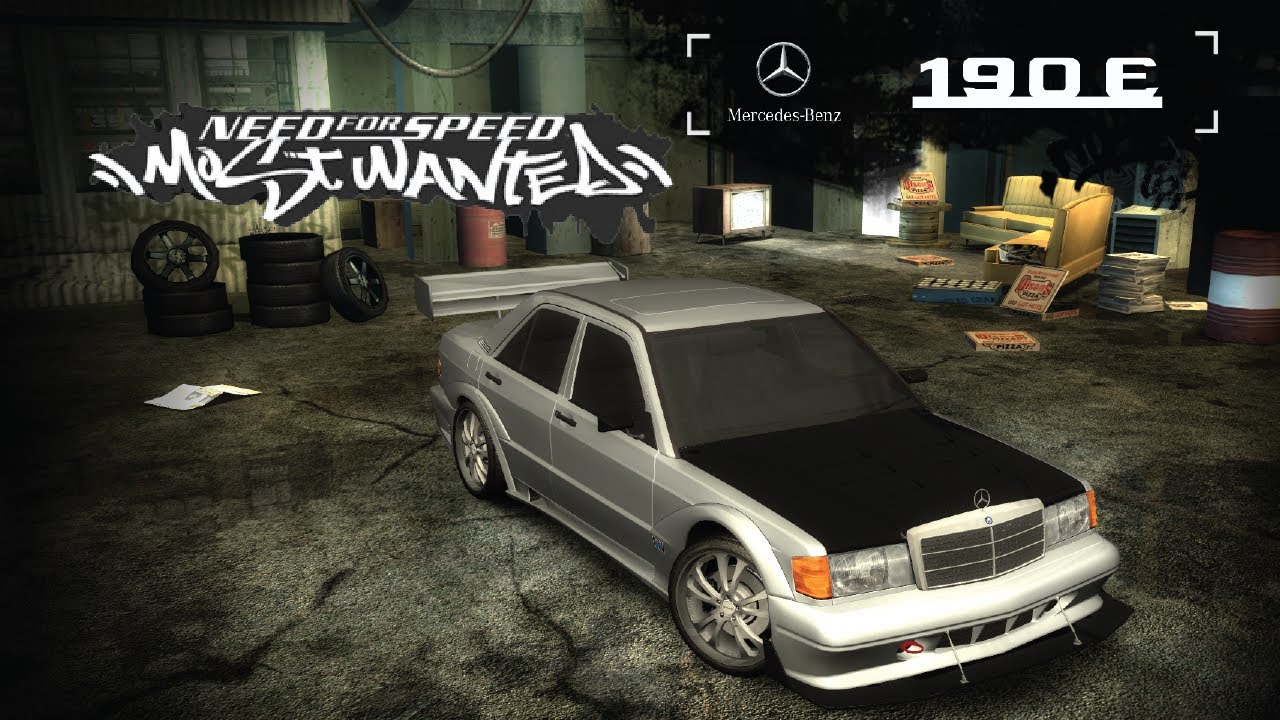 Mercedes benz 190 E - Need for speed most wanted MOD - YouTube