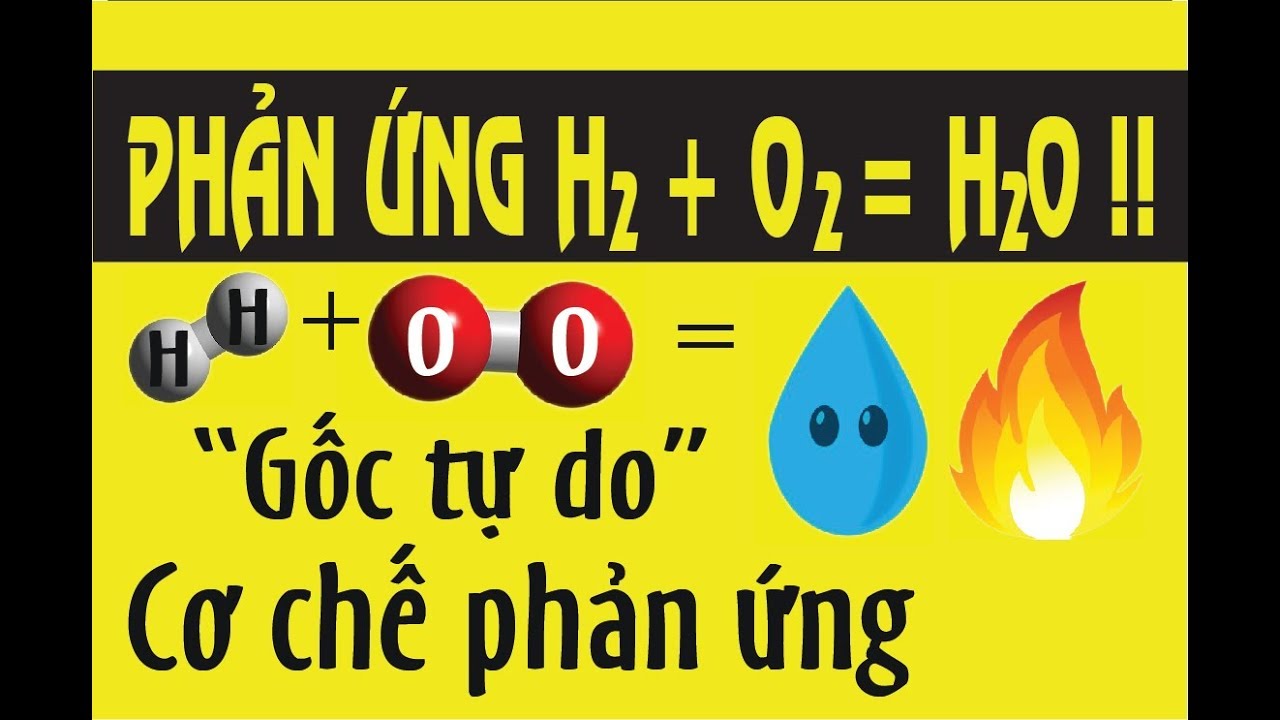 Phản ứng H2+O2=H2O (Phần 2) | Cơ chế đặc biệt của hỗn hợp nổ | KID ...