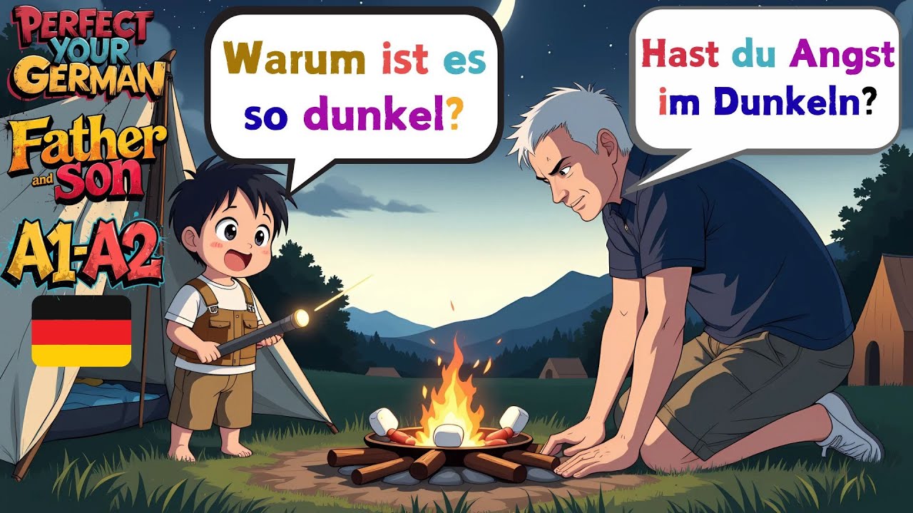 Essential German Phrases 💡 Father and Son Beginner Q&A - YouTube
