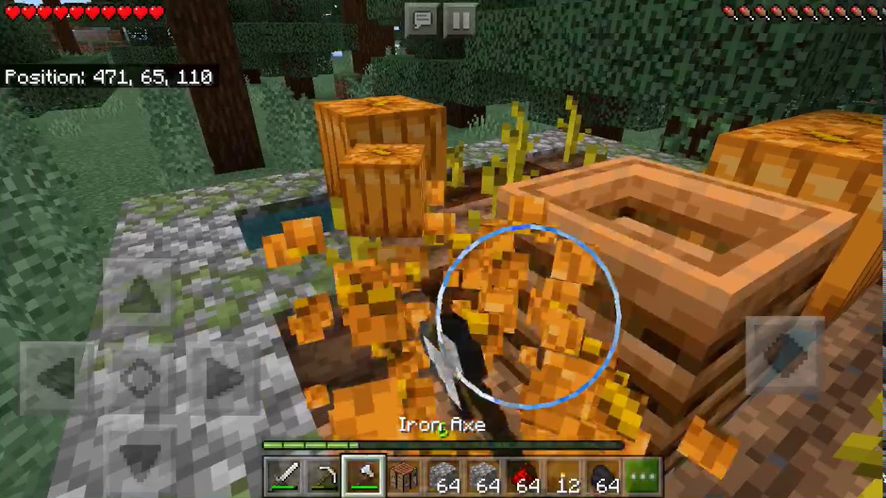 Minecraft PE #3 Moving house - YouTube