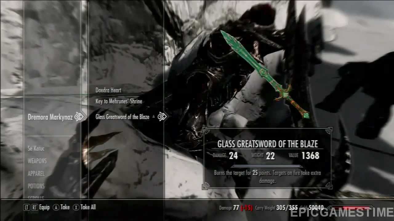 Skyrim-Where to find Daedra Hearts fast/easy tutorial - YouTube