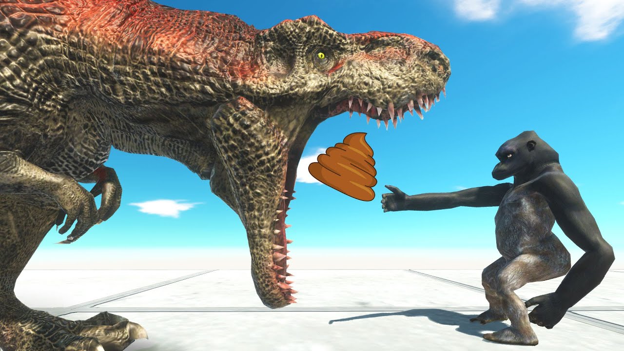 Run Through The Poo - Animal Revolt Battle Simulator - YouTube