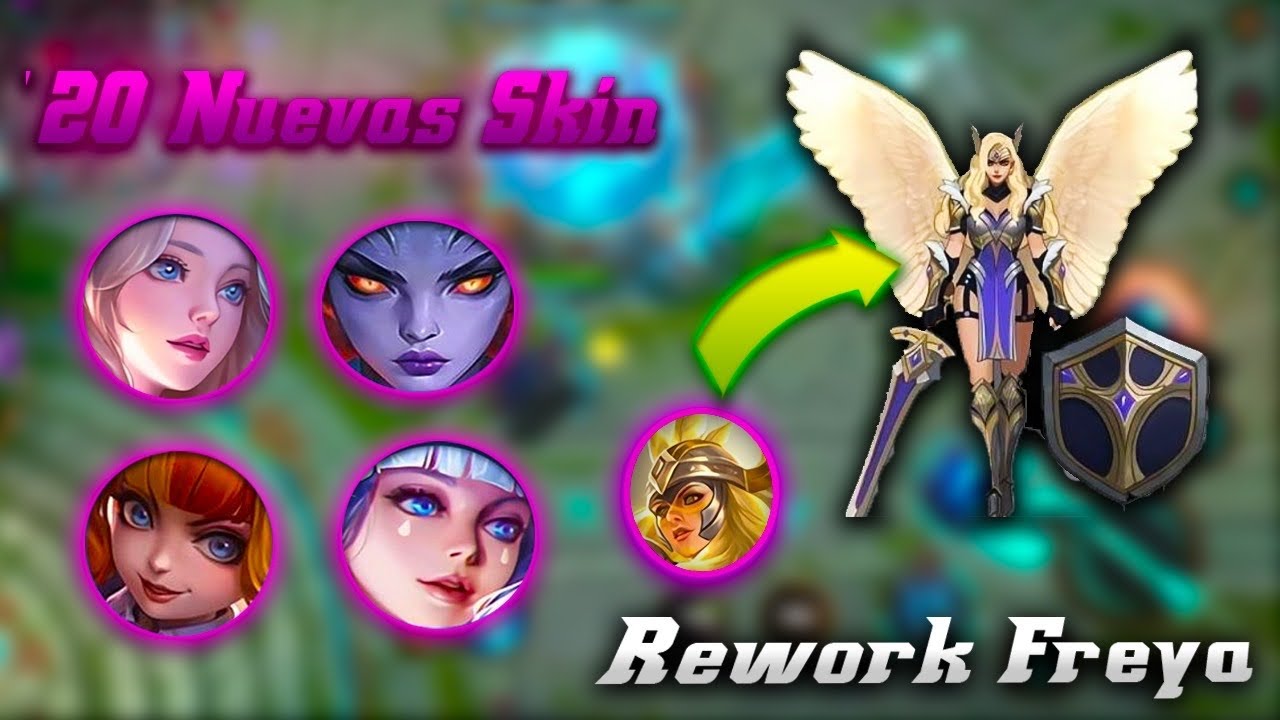 ¡FREYA REWORK REVELADO Y 20 NUEVAS SKINS INCREIBLES LLEGARAN PRONTO! 😱 ...