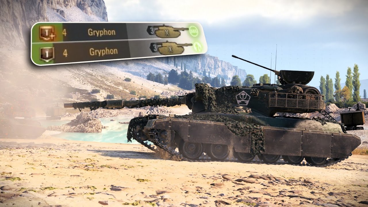 Gryphon: Unexpected Teamwork - World of Tanks - YouTube