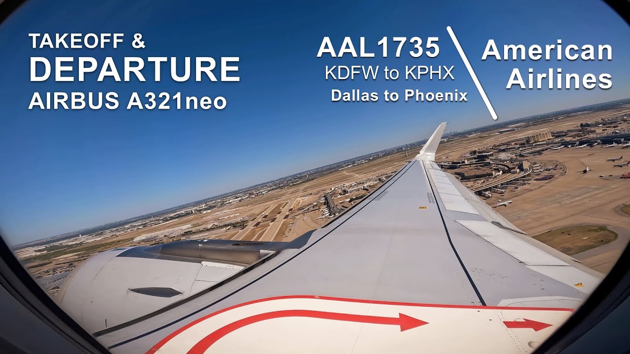 Takeoff: AAL1735 - Dallas/Ft. Worth International (KDFW) Airport ...