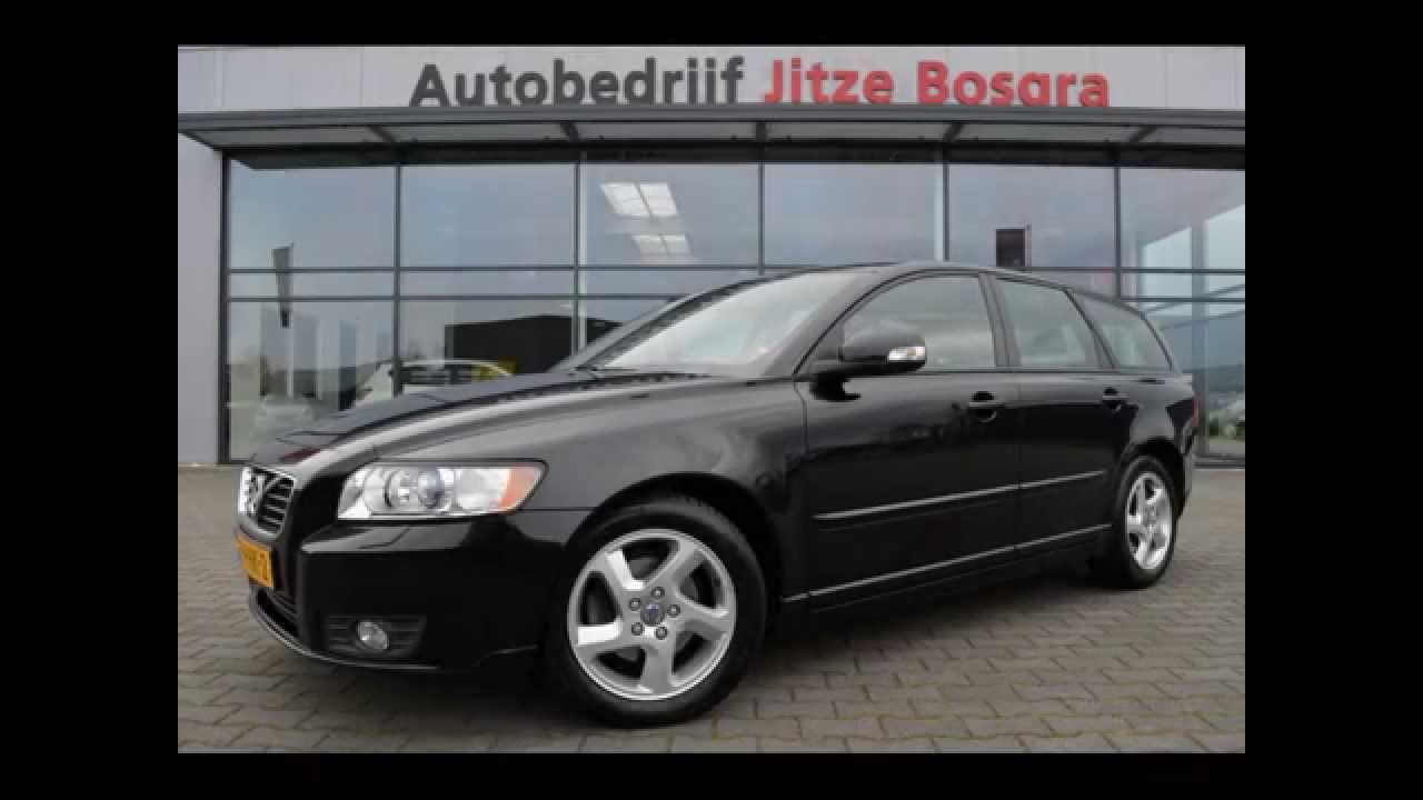Volvo V50 1.6 D2 115pk S/S Sport, ECC, Full Map Navi, Xenon, PDC - YouTube