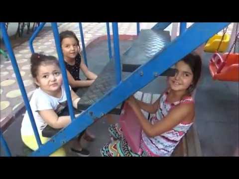 ÖYKÜ VE MASAL ARKADAŞLARIYLA PARKTA ÇOK EĞLENDİLER.