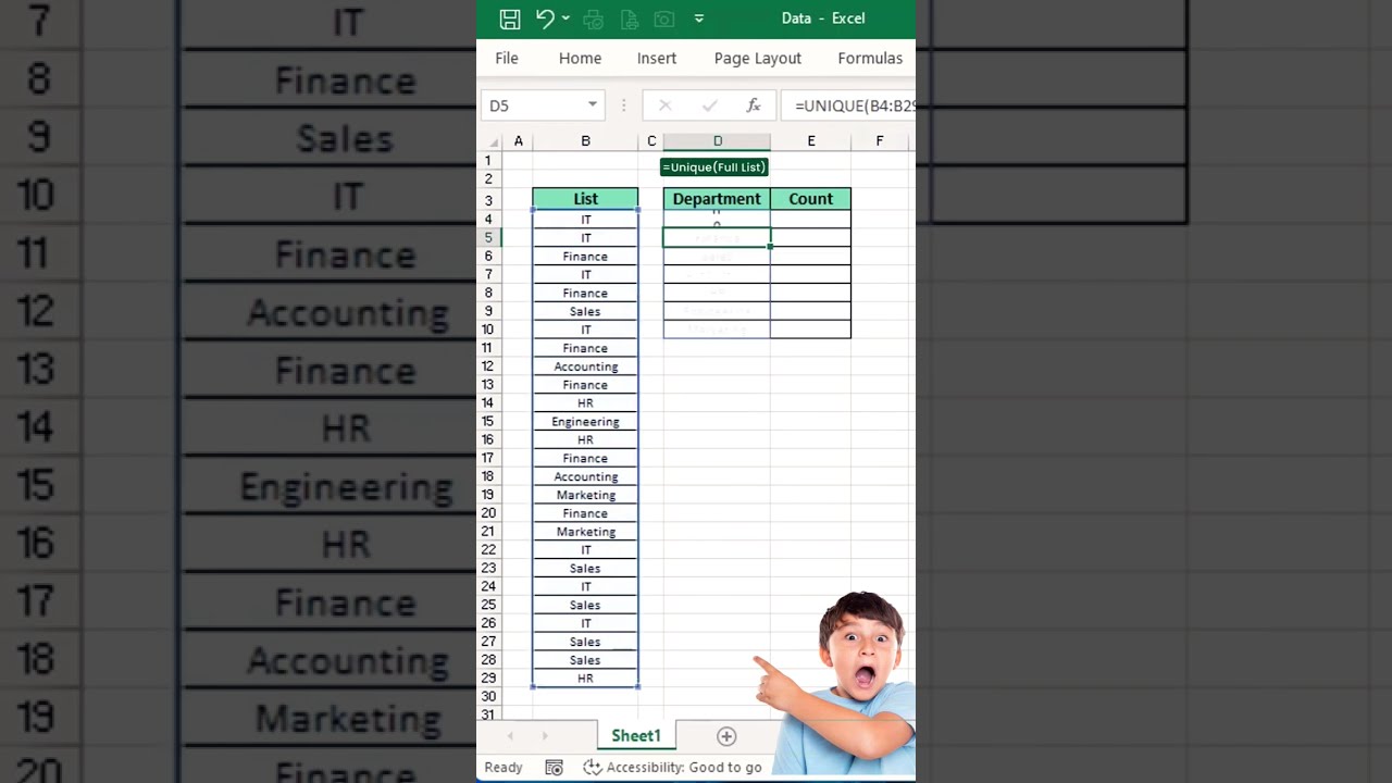 How To Get Count Of Unique Values In Excel excel Best Excel Tricks Videos education viral How To Get Count Of Unique Values In Excel excel Best Excel Tricks Videos education viral
