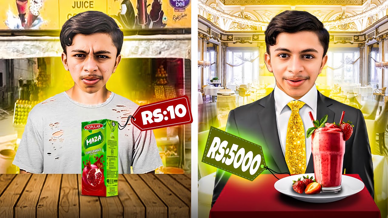 Cheap VS Expensive Juice! - YouTube