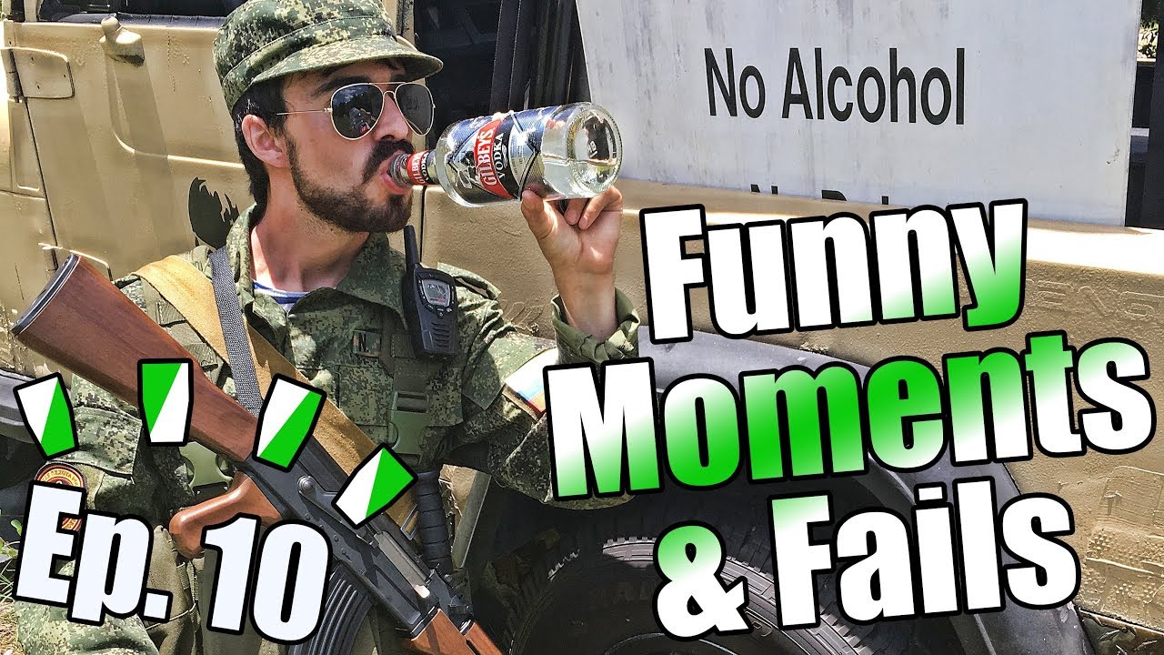 WORST GRENADE FAIL EVER! [Airsoft Funny Moments and Fails Ep. 10] - YouTube