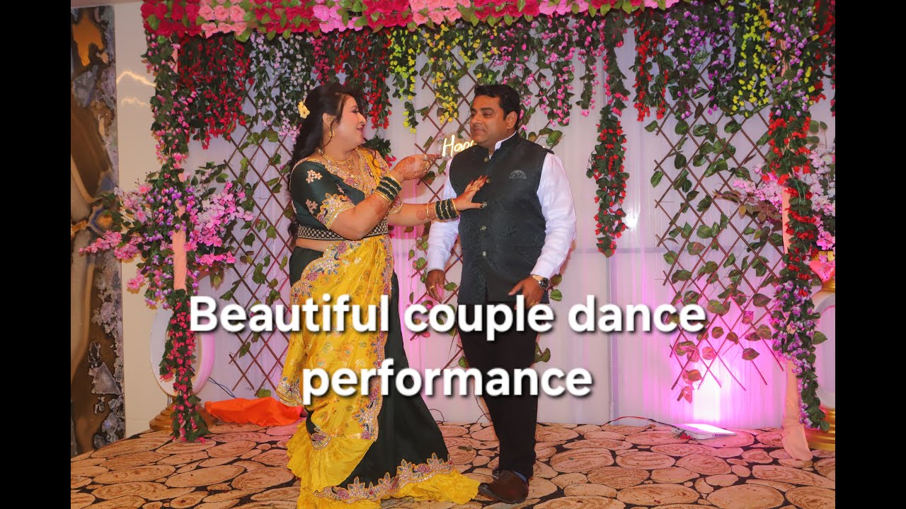 Beautiful Couple Dance performance| My chacha- chachi dance performance ...