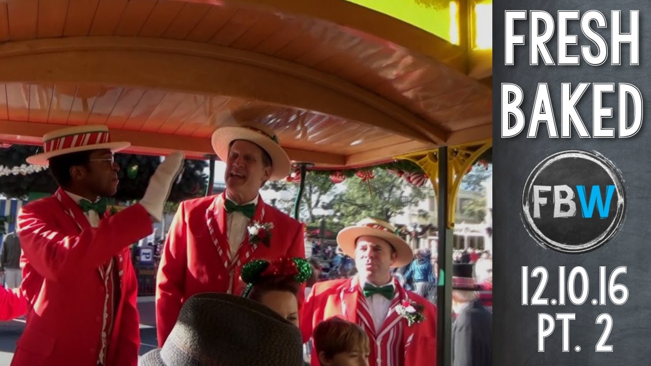 Holiday Dapper Dans - Christmas on Main Street | 12/10/16 Pt. 2 [WDW ...