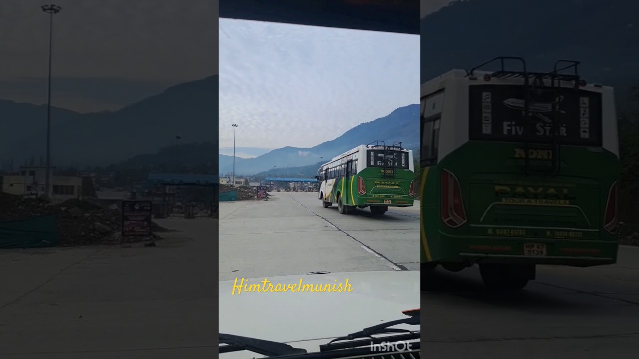 #new private bus#kullu#manali#himachalparivahan #new #kullu #bustours ...