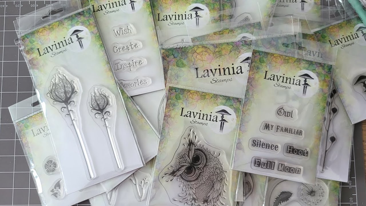 lavinia stamps NEW RELEASE #80 - YouTube