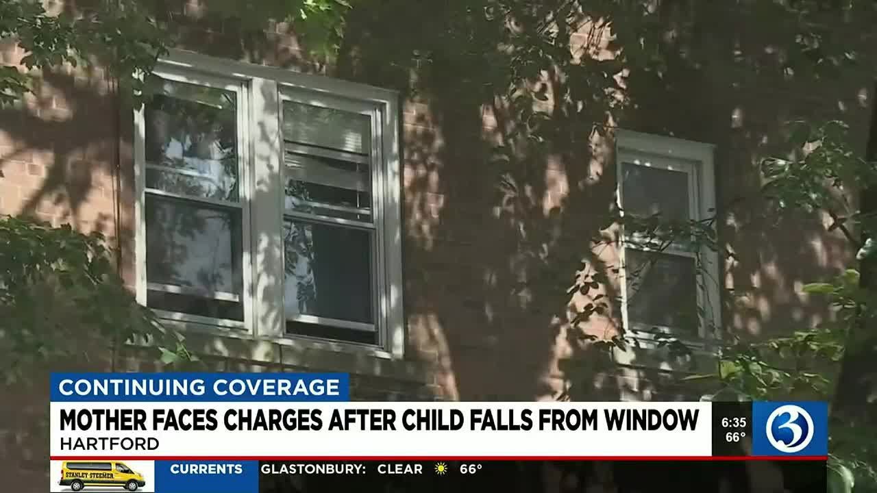 Mother faces charges after child falls from window - YouTube