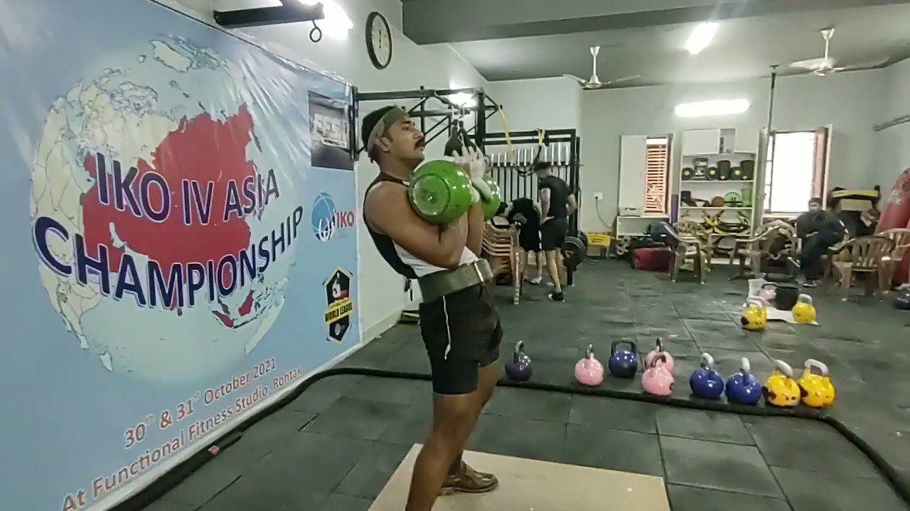 IKO IV ASIA KETTLEBELL CHAMPIONSHIP 5, MIN 2ALC 24KG 36 repotation ...