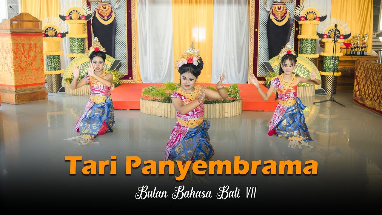 Tari Panyembrama Pembukaan Bulan Bahasa Bali VII Mendoyo Dauh Tukad ...