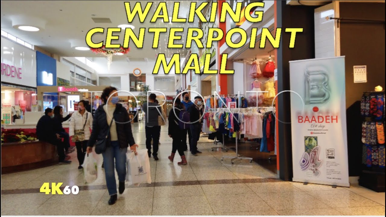 Toronto Suburban Mall Tour -Walking Centerpoint Mall At Yonge & Steeles In North York On 12/07 ...