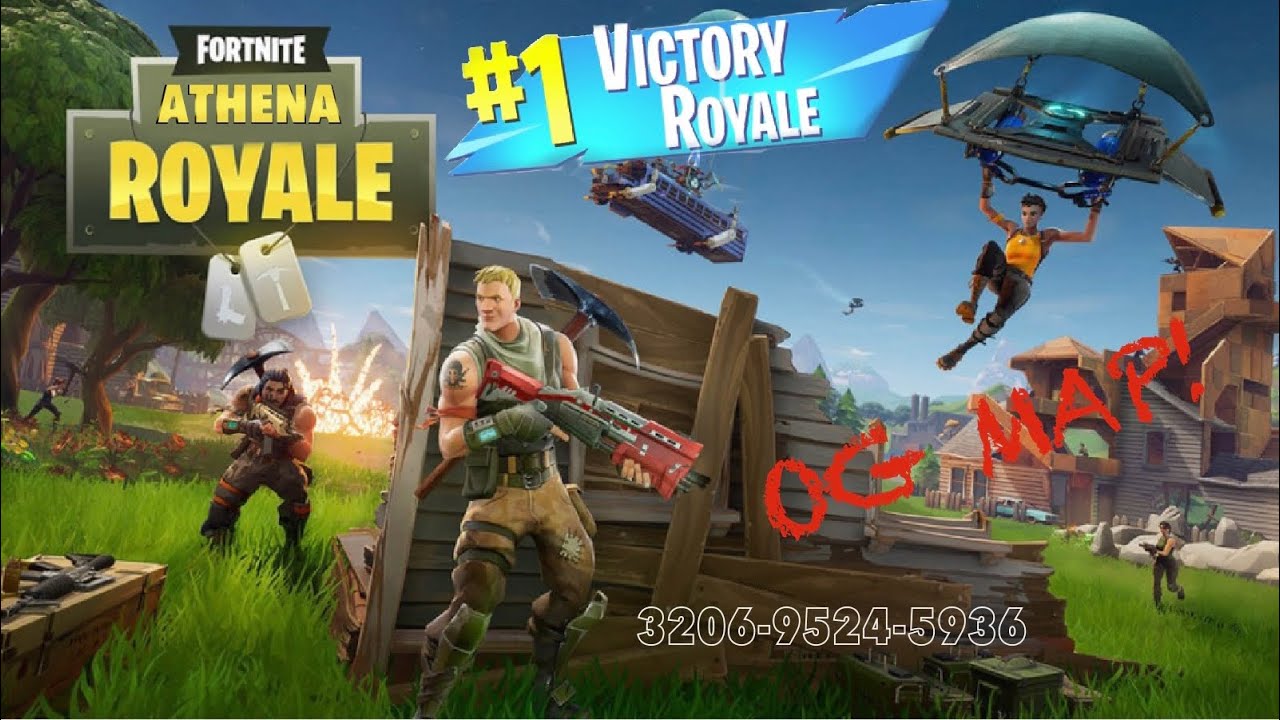 ATHENA ROYALE: OG Fortnite Chapter 1 | Another WIN - YouTube