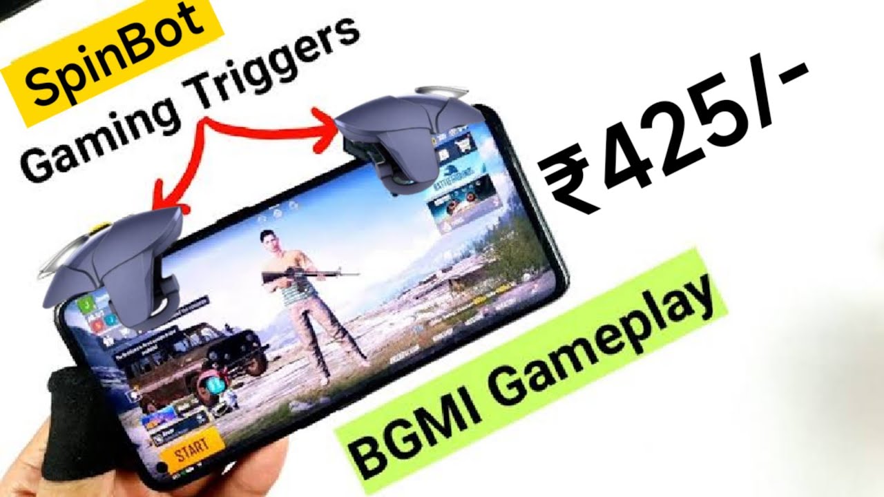SpinBot Gaming Triggers for ₹425/- initial impressions & Gaming Review ...