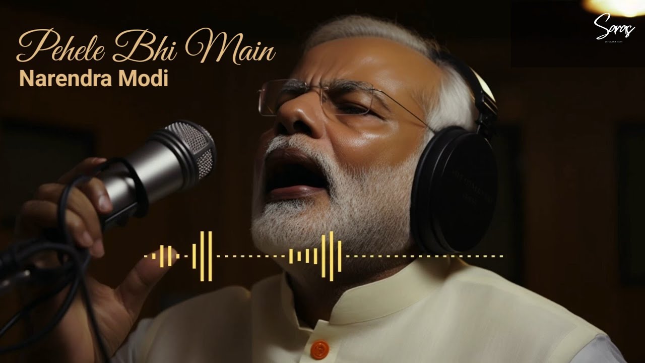 Narendra Modi singing PEHELE BHI MAIN | AI Version | Animal Ranbir ...