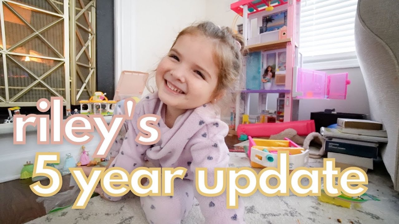 RILEY'S 5 YEAR UPDATE 💕 👧🏼 | stats, milestones, what she's learning ...