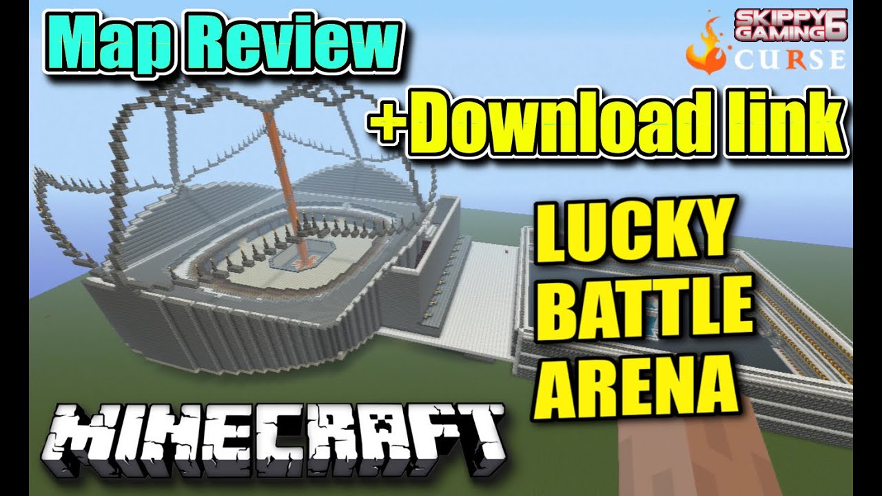 MINECRAFT - PS3 - BATTLE ARENA - LUCKY - MAP REVIEW + DOWNLOAD LINK ( PS4 ) SERVER UPDATE - YouTube